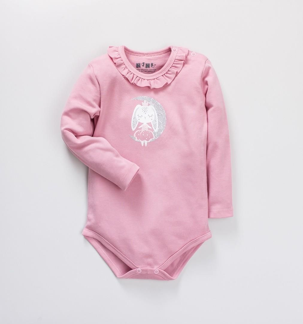 Nini Body Niemowlęce Różowe Bunny Z Bawełny Organicznej - Ceny i opinie ...