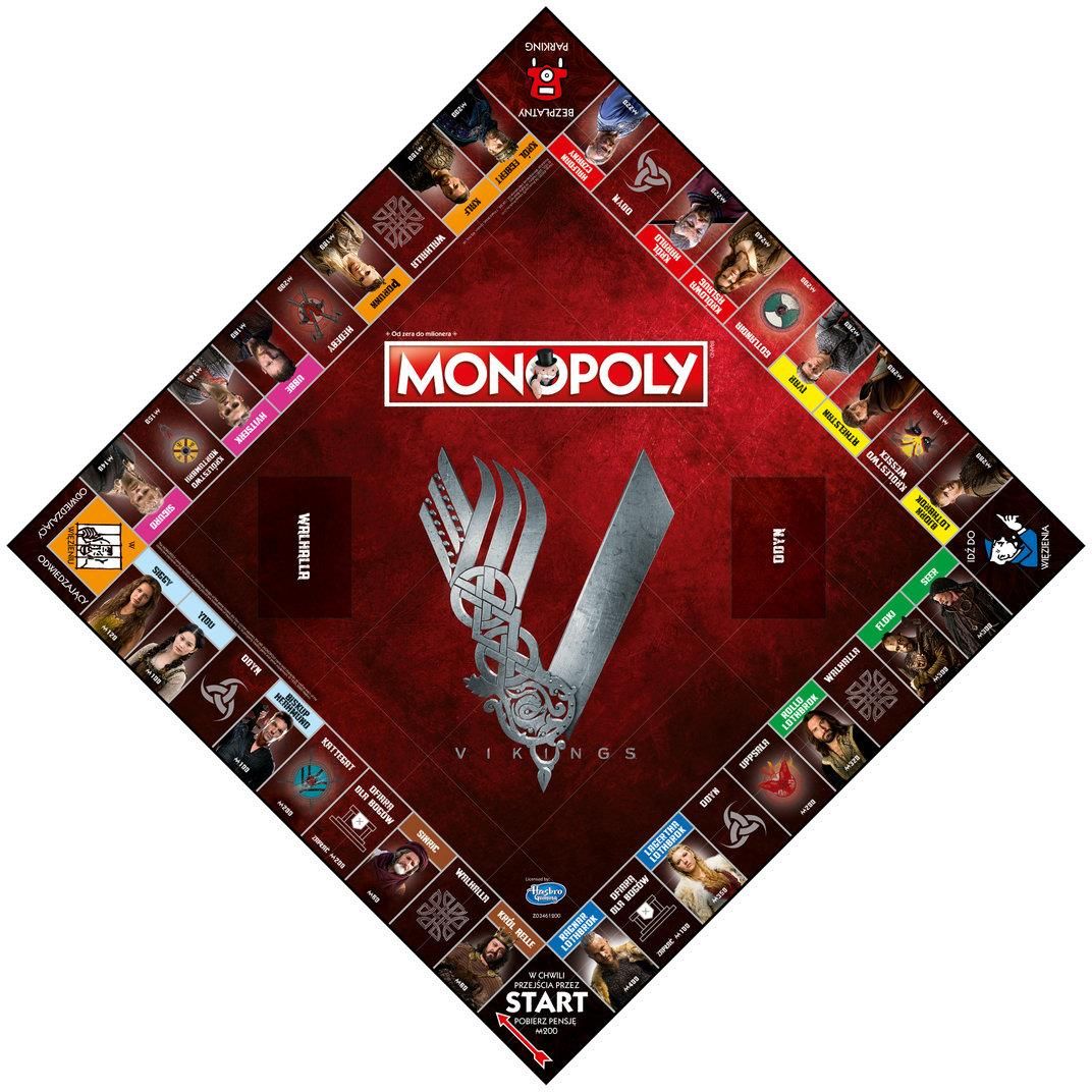 Winning Moves Monopoly Vikings - Gra planszowa. Ceny i opinie - Ceneo.pl