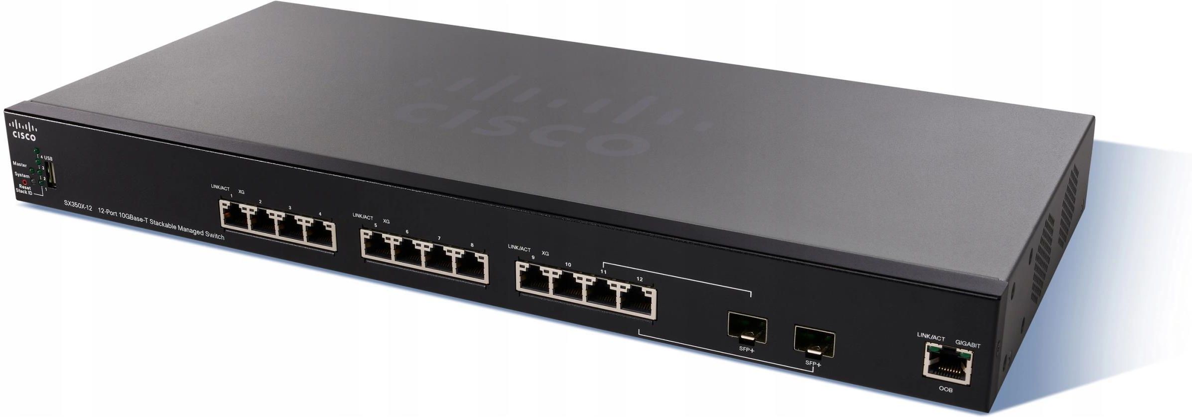Cisco SX350X-12-K9-EU - Opinie i ceny na Ceneo.pl