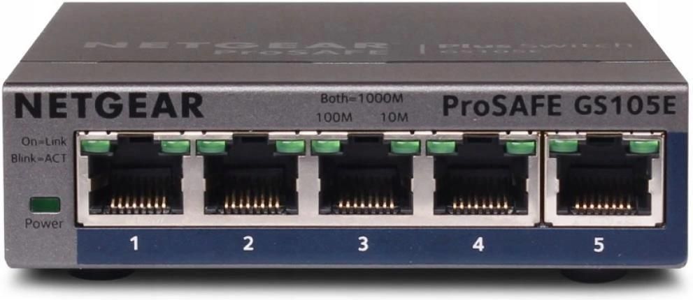 Switch Netgear GS105E-200PES - Opinie i ceny na Ceneo.pl