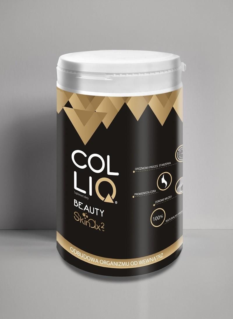 Colliq Beauty Skinax2 odbudowa organizmu od wewnątrz Kolagen w proszku ...