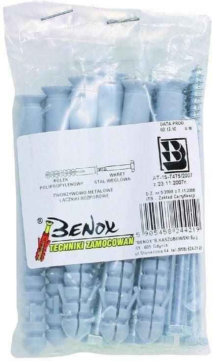 Benox Kołek Ramowy Rozporowy Z Wkrętem 10X160mm BLWPK10X1604 - Opinie i ...