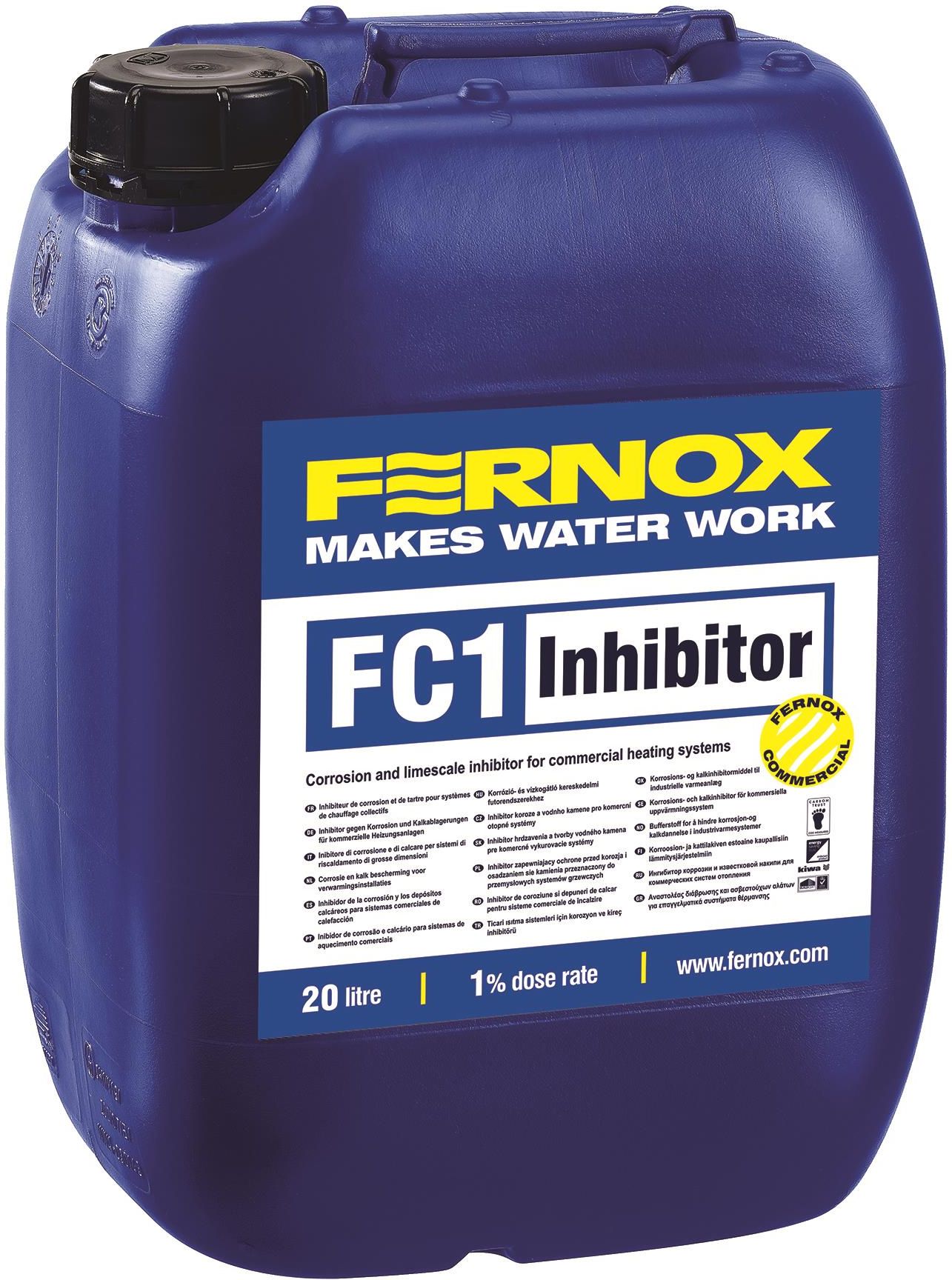Akcesoria grzewcze Fernox Fc1 Inhibitor 20l (62223) - Opinie i ceny na ...