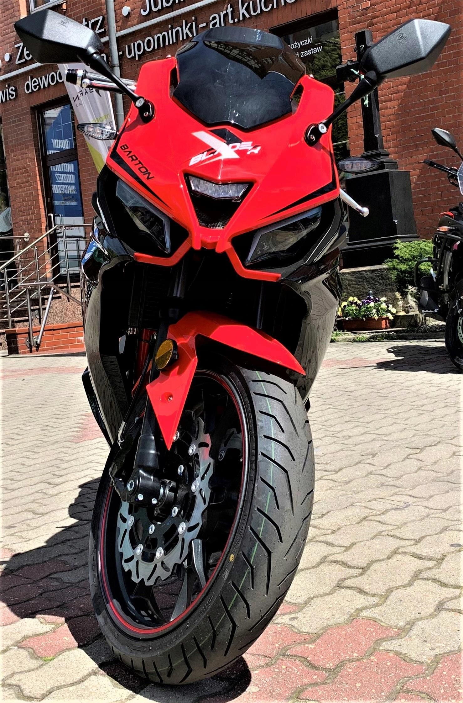 MOTOCYKL SPORT BARTON BLADE R 125cc TRANSPORT RATY - Opinie i ceny na ...