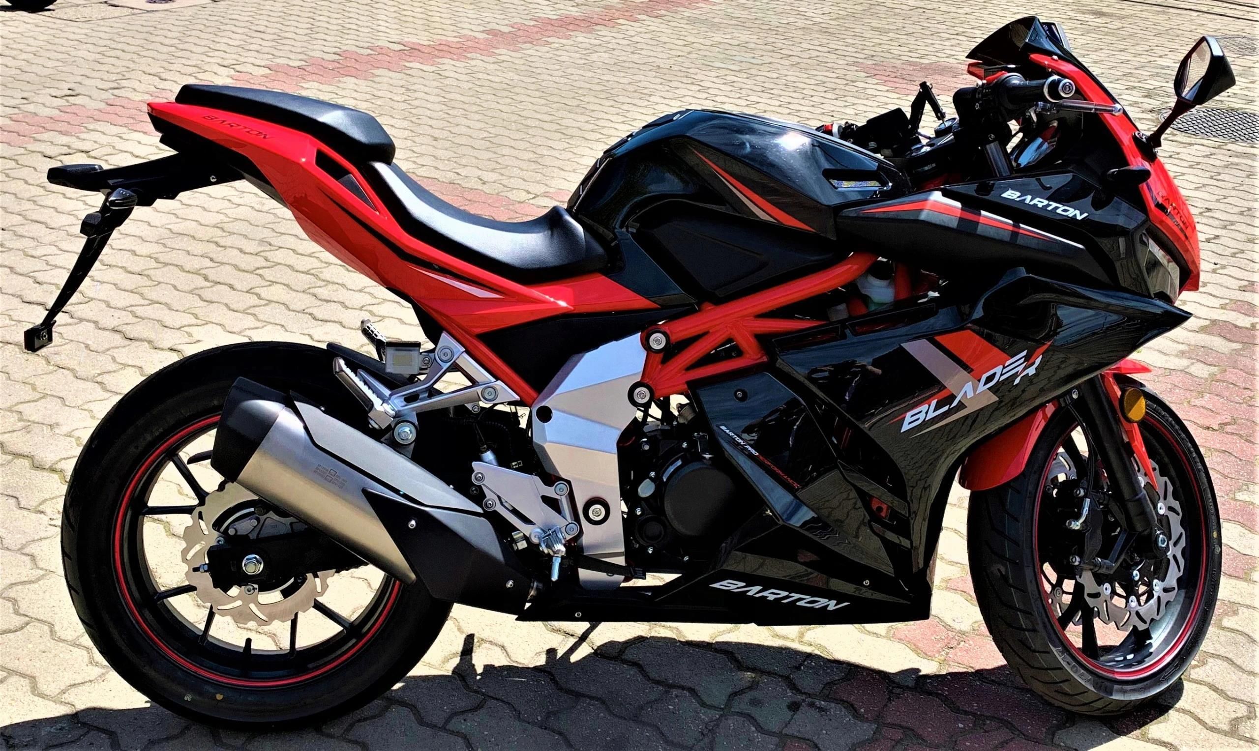 MOTOCYKL SPORT BARTON BLADE R 125cc TRANSPORT RATY - Opinie i ceny na ...