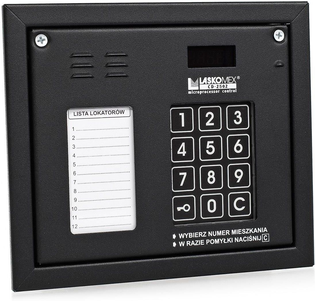Domofon Laskomex Cp2502Np Domofon Panel Cyfrowy 23154 - Opinie i ceny ...