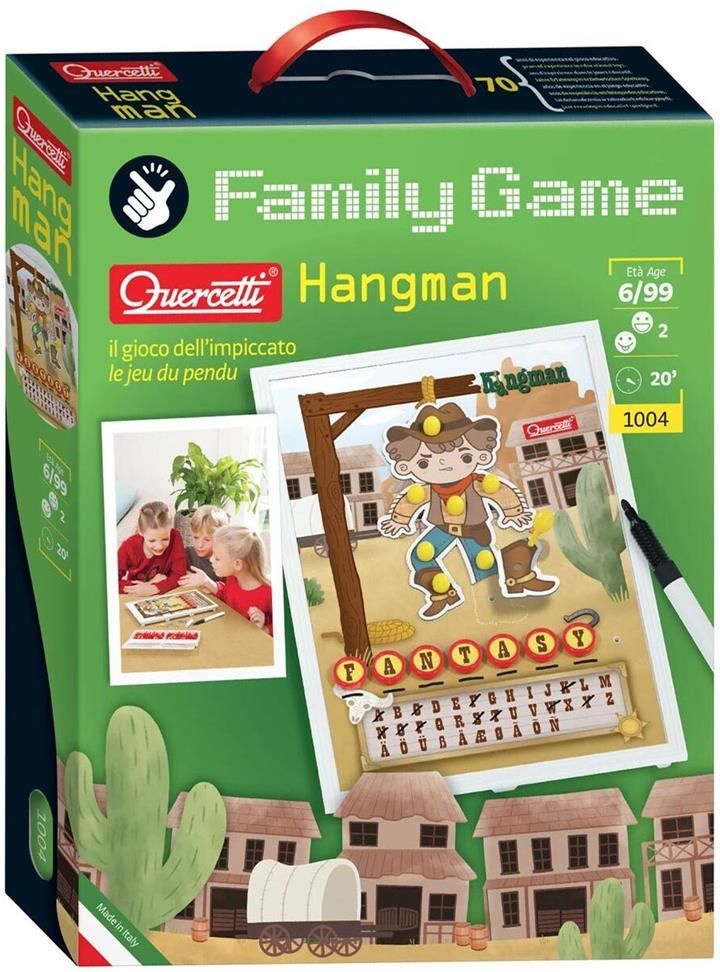 Quercetti Wisielec - Gra planszowa. Ceny i opinie - Ceneo.pl