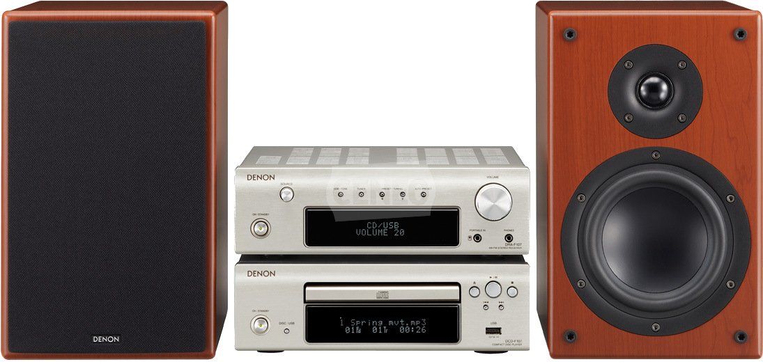 Wieża DENON DF-107(DRAF017BK+DCDF107BK+SCF107CH) - Opinie i ceny na ...