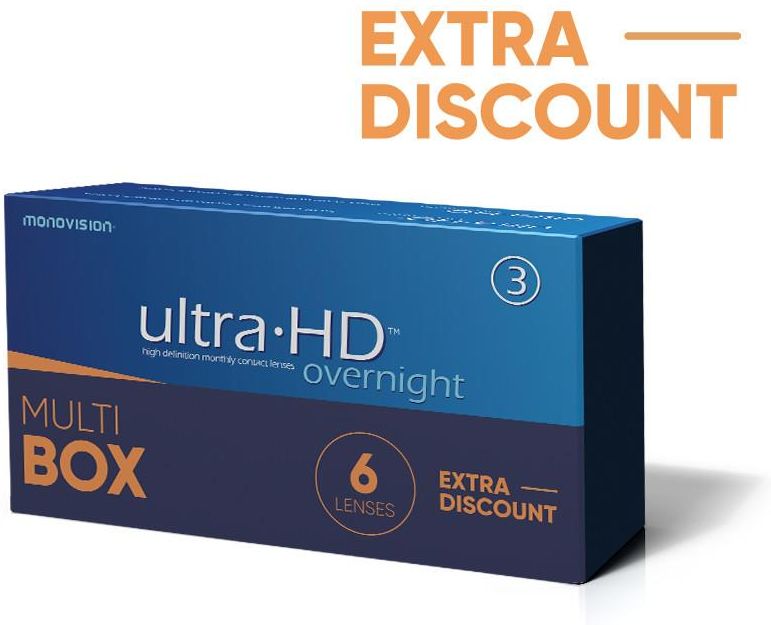 Soczewki Ultra HD Overnight MultiBOX 6 soczewek - Opinie i ceny na Ceneo.pl