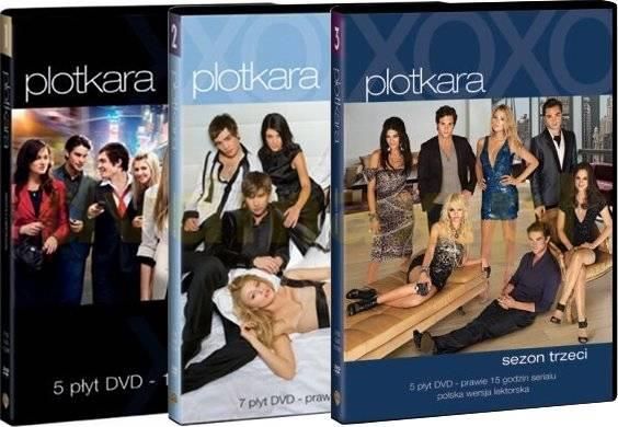 Plotkara sezony 1-3 Pakiet (17DVD) - Ceny i opinie - Ceneo.pl