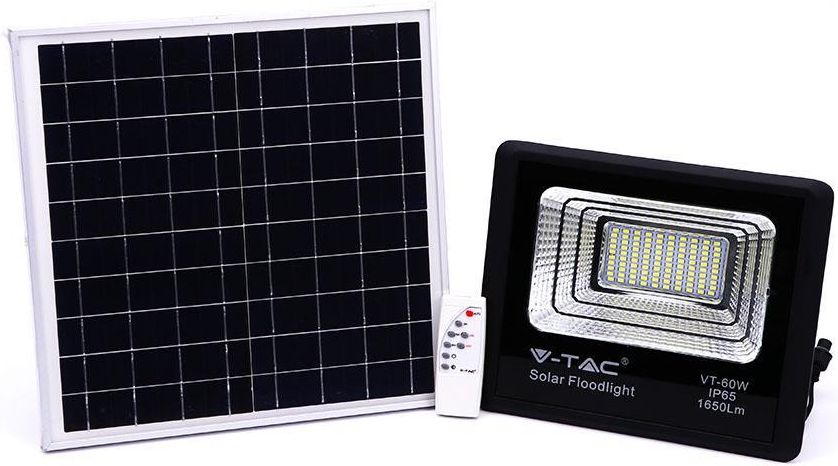 V-Tac Projektor Led Solarny 20W Vt-60W 4000K Ip65 1650Lm - Ceny i opinie - Ceneo.pl