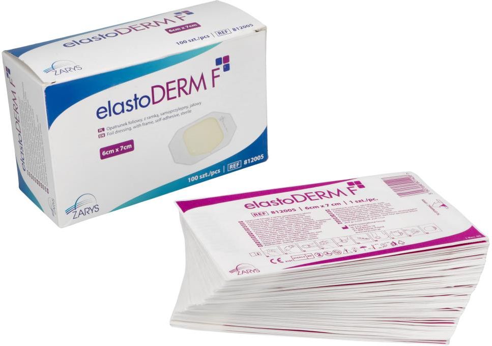OPATRUNEK FOLIOWY Z RAMKĄ ELASTODERM F (ZARYS) - Opinie i ceny na Ceneo.pl