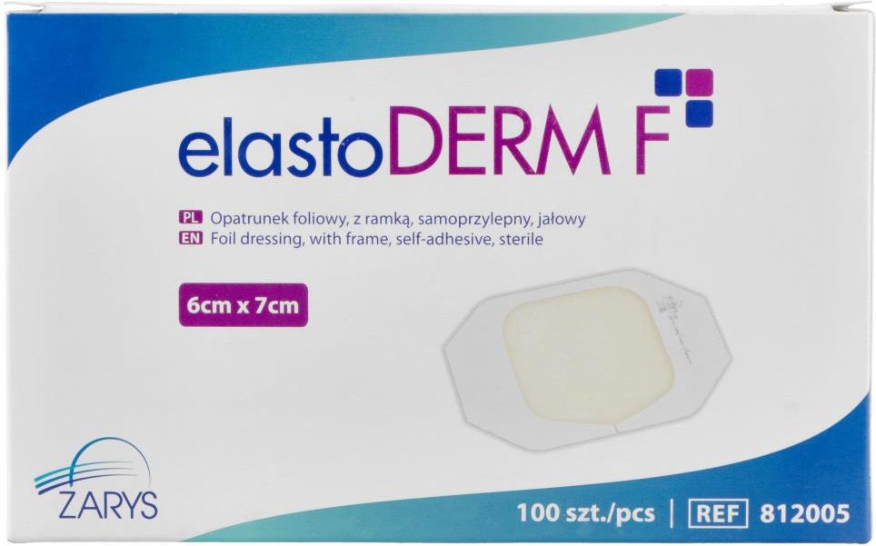OPATRUNEK FOLIOWY Z RAMKĄ ELASTODERM F (ZARYS) - Opinie i ceny na Ceneo.pl