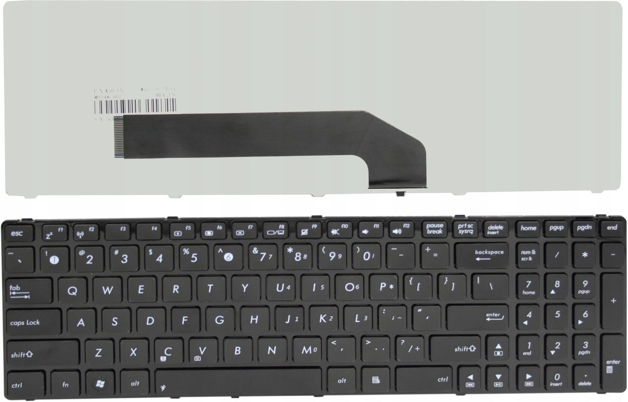 Podzespoły do laptopa INNY KLAWIATURA ASUS K50C K50IE K50IJ K50IL K50IN ...