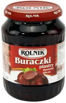 Rolnik Buraczki Plastry 720Ml - Ceny i opinie - Ceneo.pl