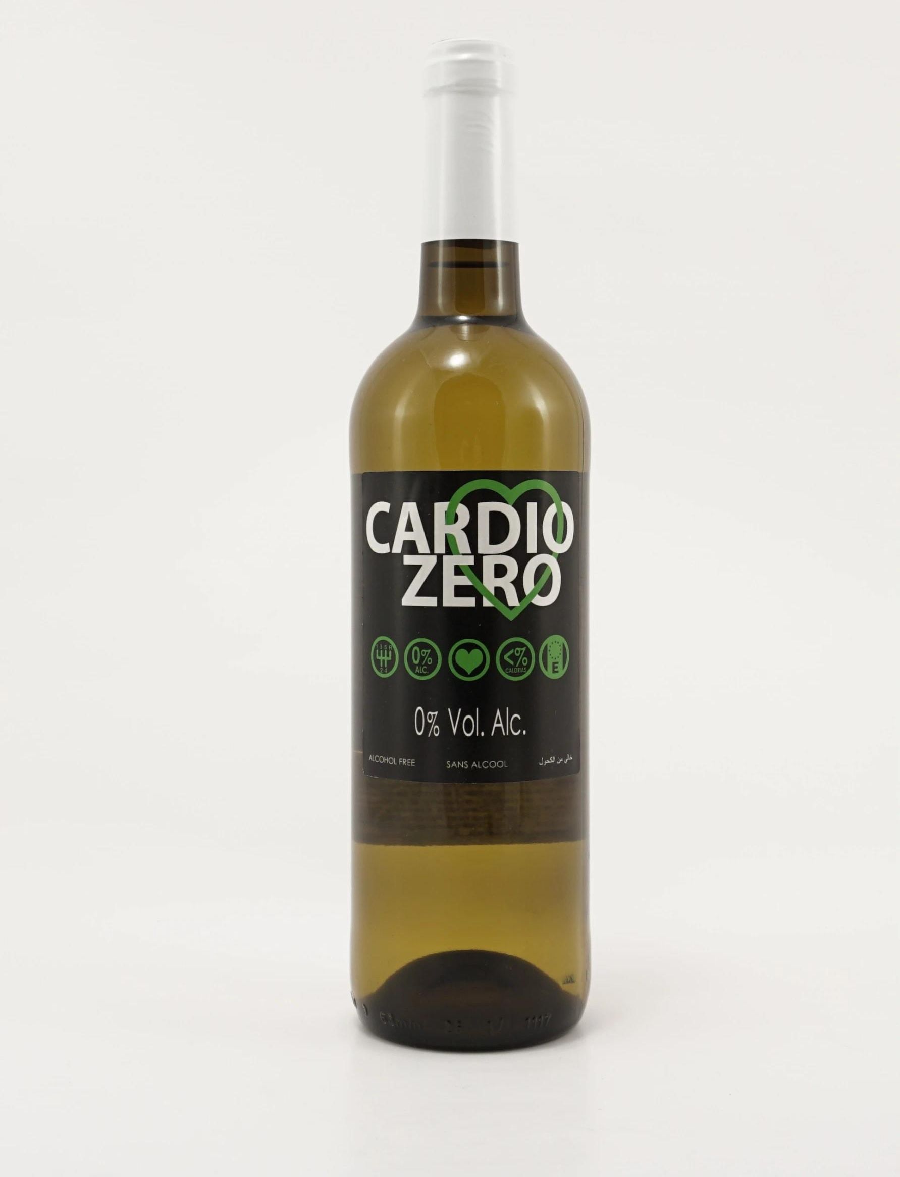 CARDIO ZERO WINO BEZALKOHOLOWE BIAŁE WYTRAWNE CARDIO ZERO ...