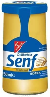 Edeka Zentrale G&G Delikatess Senf Mittelscharf Musztarda 250Ml - Ceny ...
