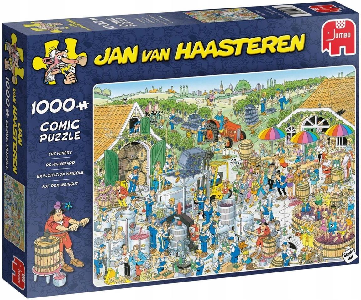 Jumbo Puzzle Jan Van Haasteren Wytwórnia Win 1000El. - Ceny i opinie ...