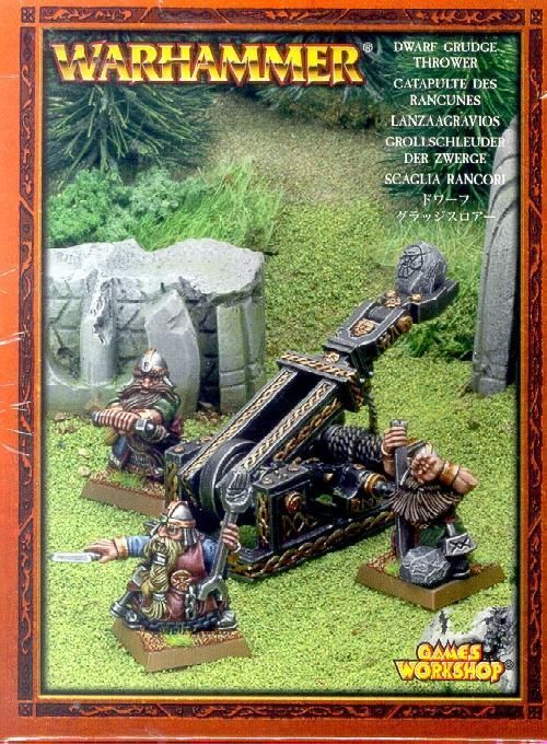 Games Workshop Warhammer Battle DWARF GRUDGE THROWER (G99110205112 ...