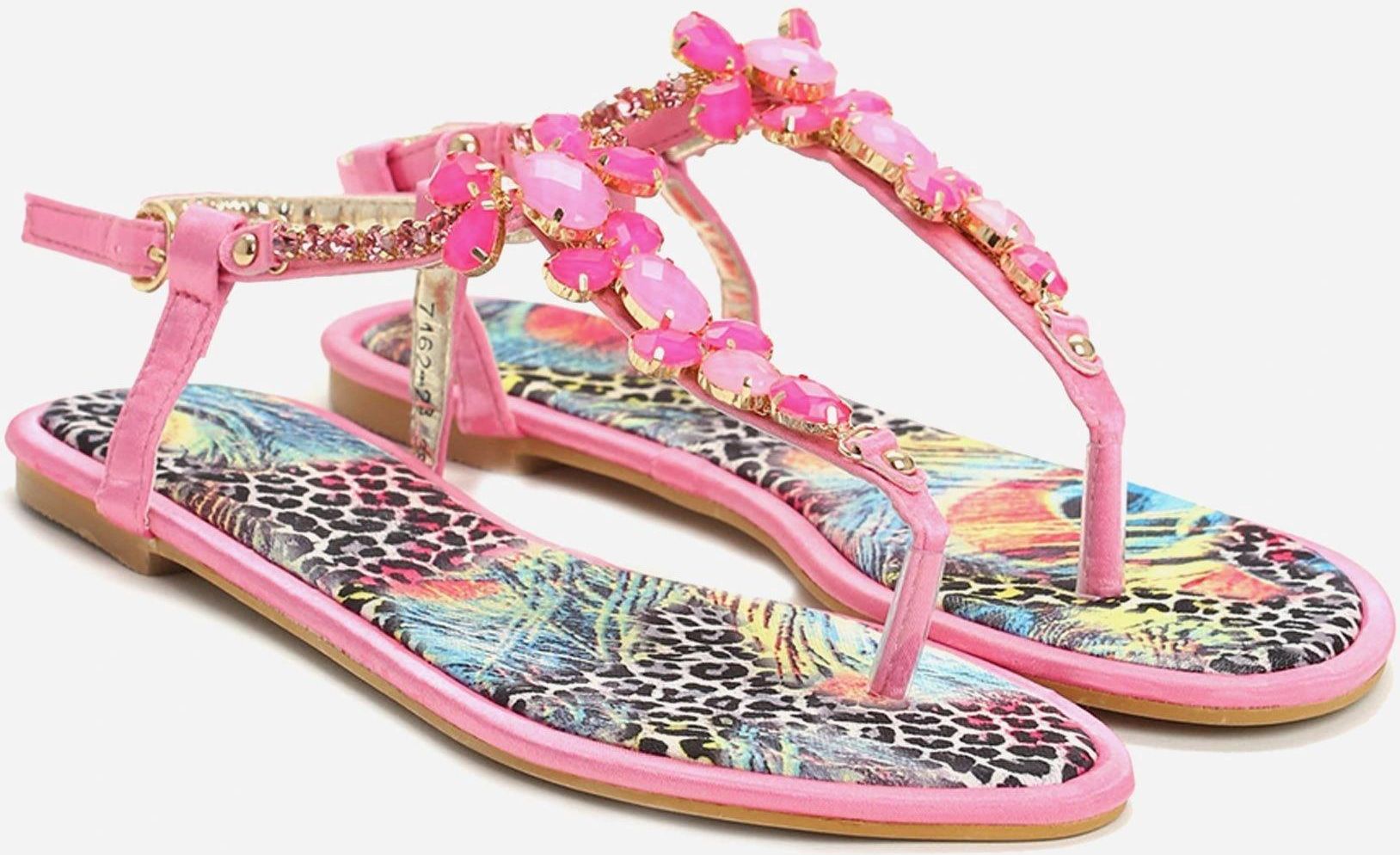 Fuksjowe Sandały 38 - Ceny i opinie - Ceneo.pl