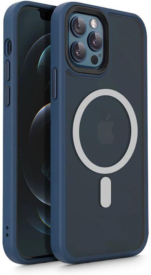 Tech Protect Magmat Magsafe Iphone 12 12 Pro Matte Navy Etui Na