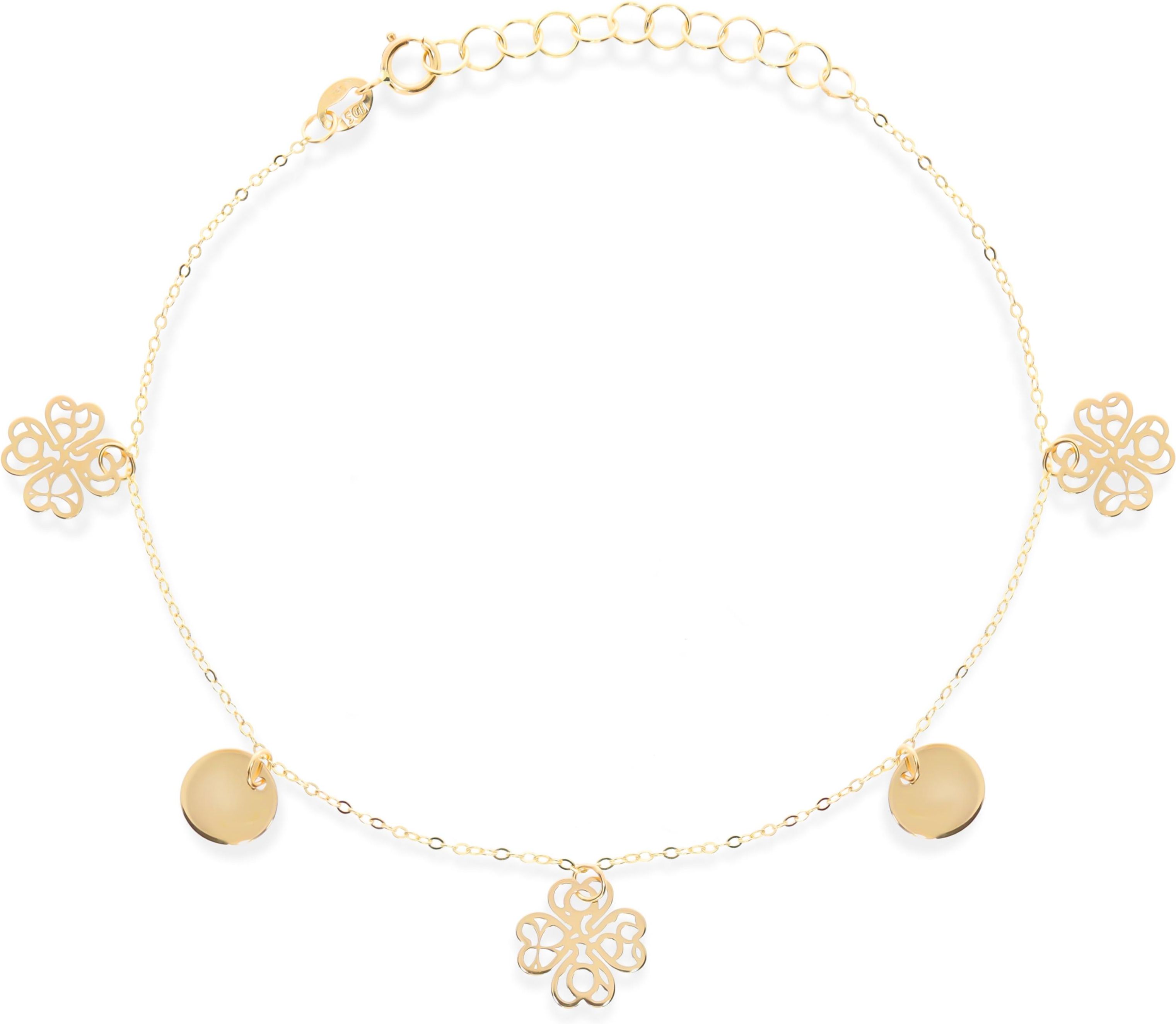 Intergold 5Au Złota bransoletka celebrytka Próby 585 1.100 gr (CWH 104 ...