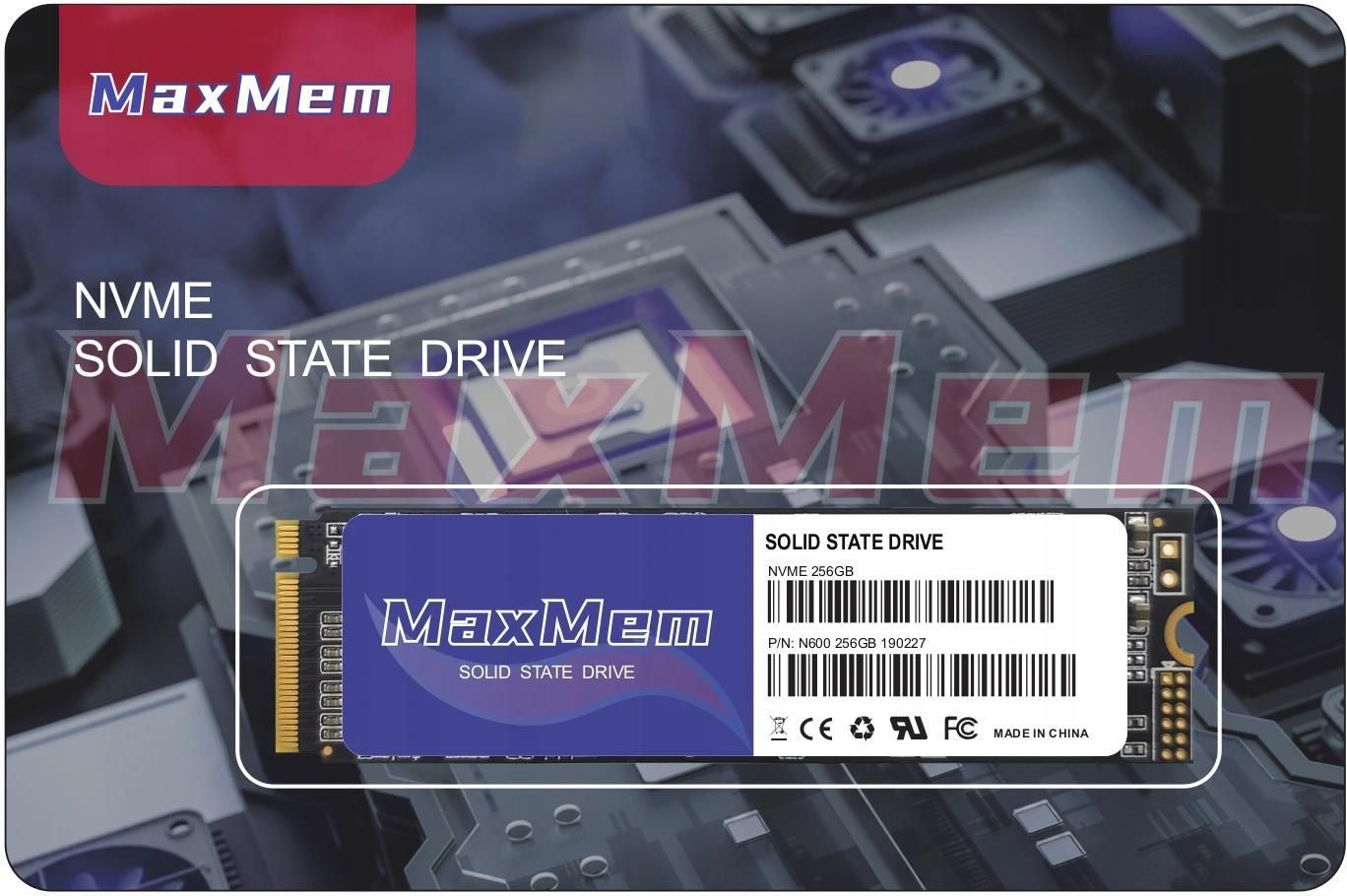 Dysk SSD Maxmem 256Gb M.2 (NVME) - Opinie i ceny na Ceneo.pl