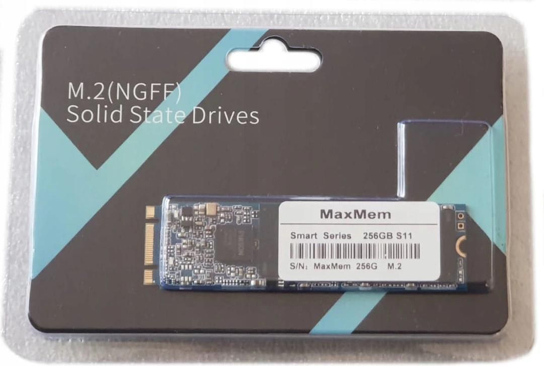 Dysk SSD 256Gb M.2 2280 Sata (MAXMEM) - Opinie i ceny na Ceneo.pl