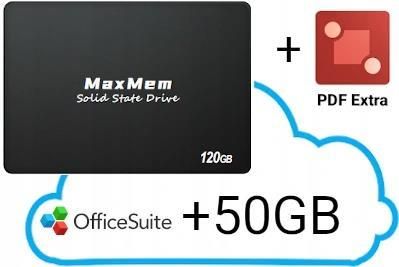 Dysk SSD Maxmem Black 120Gb Sata3 (120MMSATA3) - Opinie i ceny na Ceneo.pl