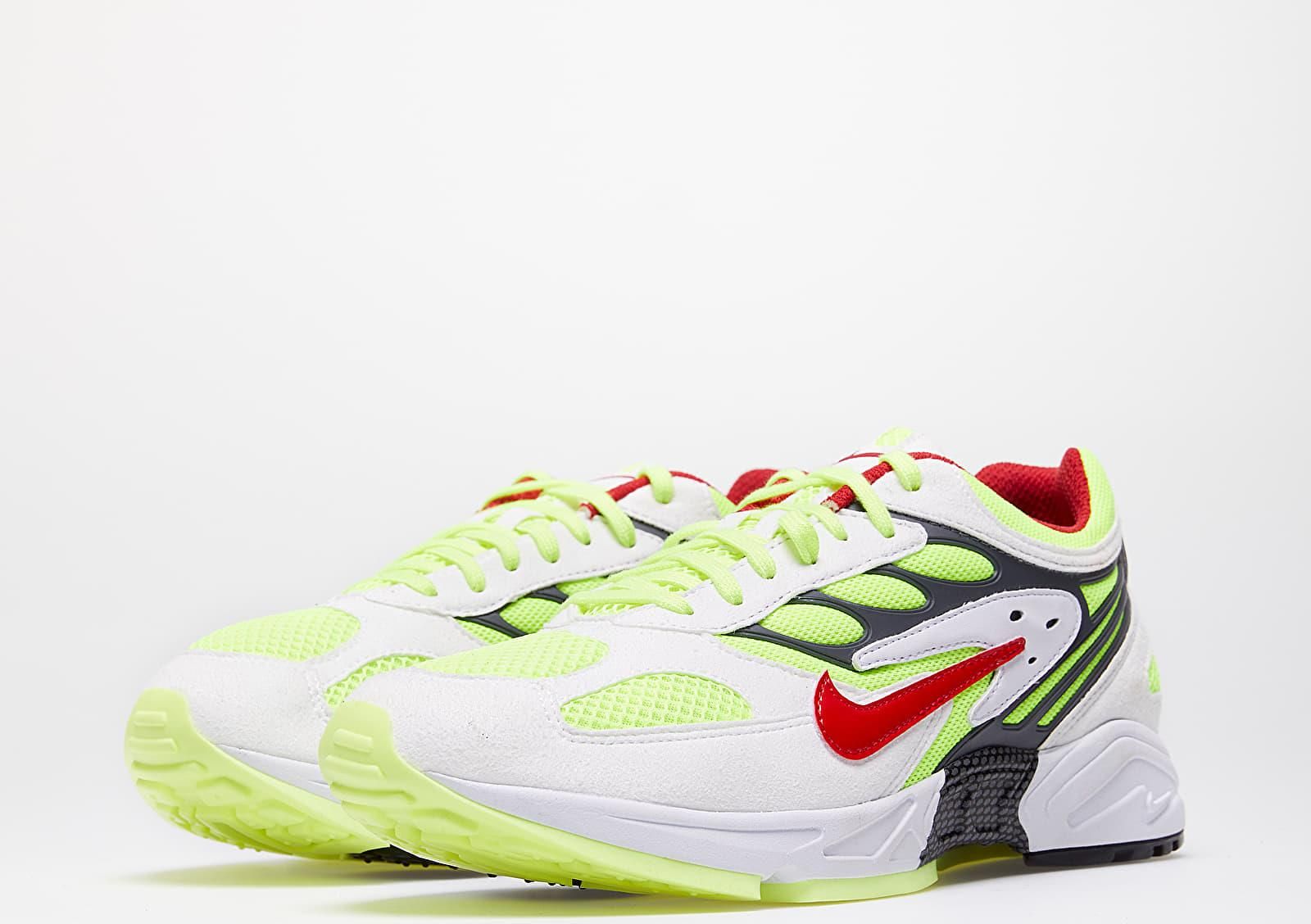 Nike Air Ghost Racer White Atom Red Neon Yellow Dark Grey - Ceny i ...