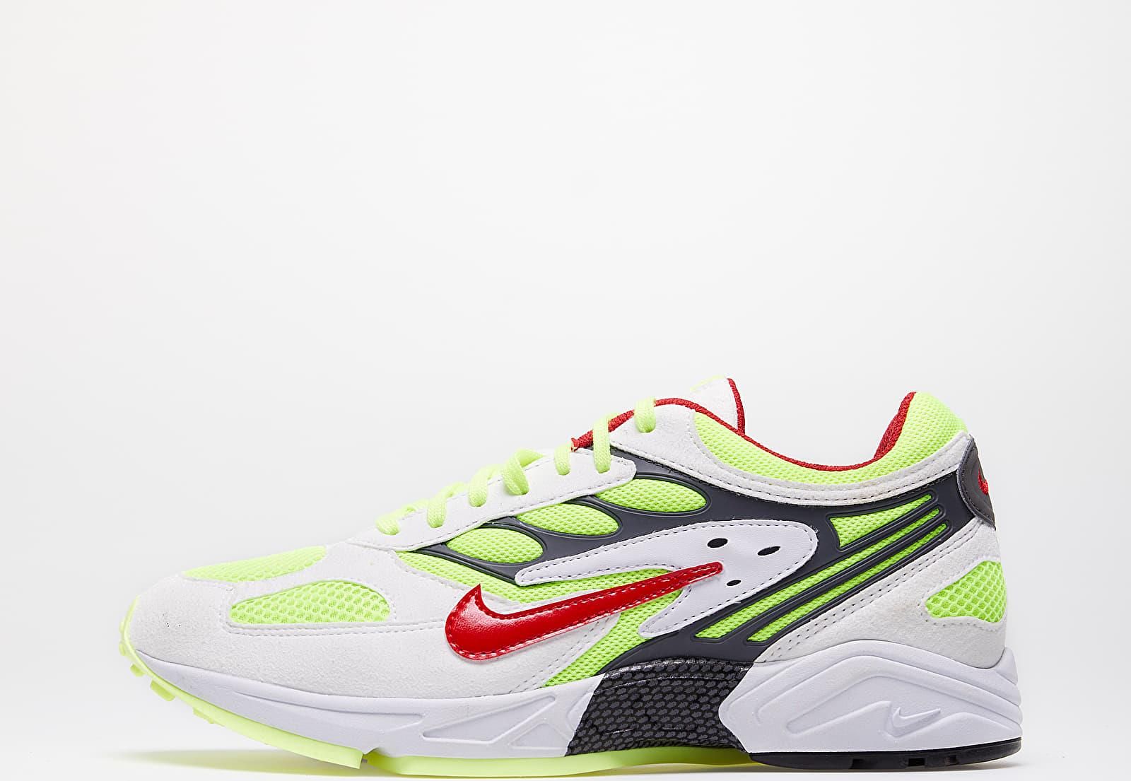 Nike Air Ghost Racer White Atom Red Neon Yellow Dark Grey - Ceny i ...