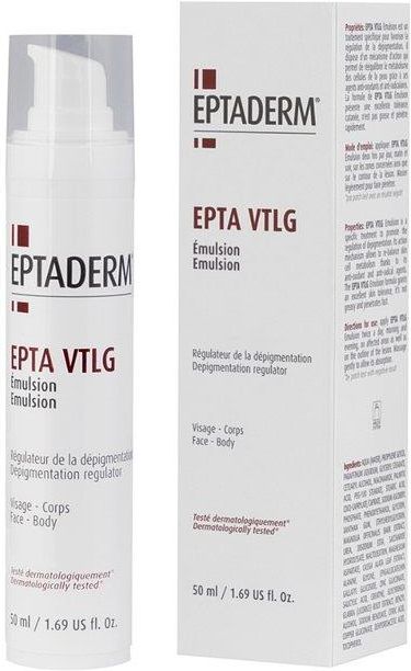 Eptaderm Epta Vtlg Emulsion Emulsja Do Skóry Z Bielactwem Regulująca Depigmentację 50Ml - Opinie ...