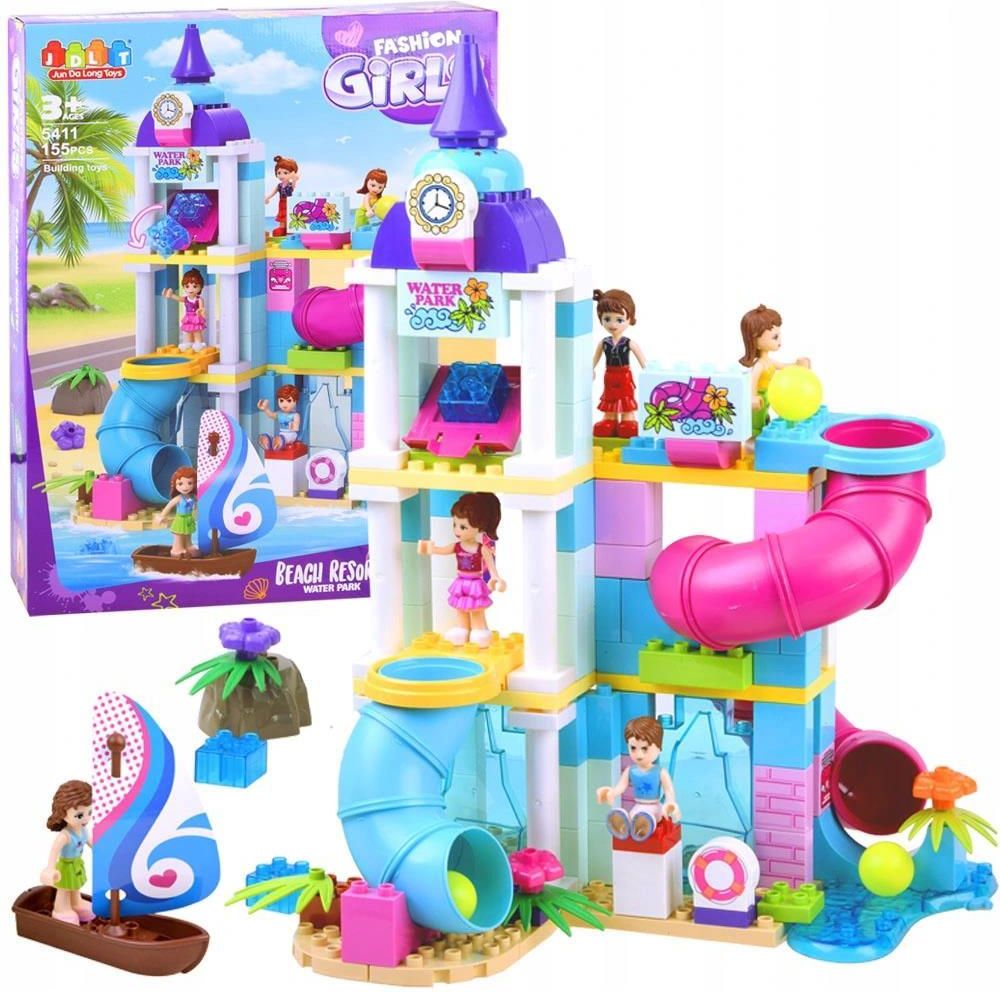 Jdlt Kolorowe Klocki Wodny Park 155Ele Za2883 - ceny i opinie - Ceneo.pl