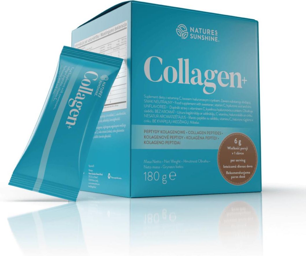 NATURES SUNSHINE Collagen+ Peptydy kolagenowe 30 Sasz - Opinie i ceny ...