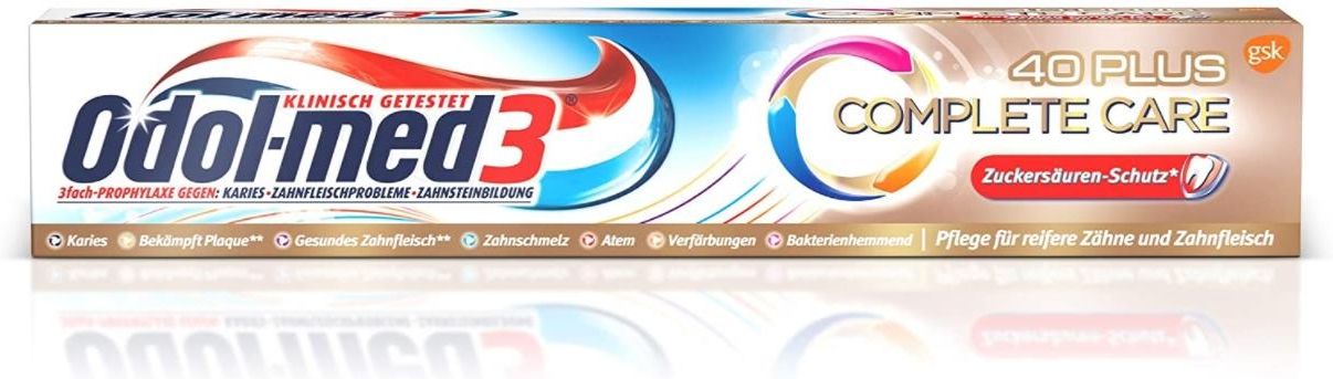 Odol-Med 3 De Complete Care 40 Plus Pasta Do Zębów 75Ml - Opinie i ceny ...