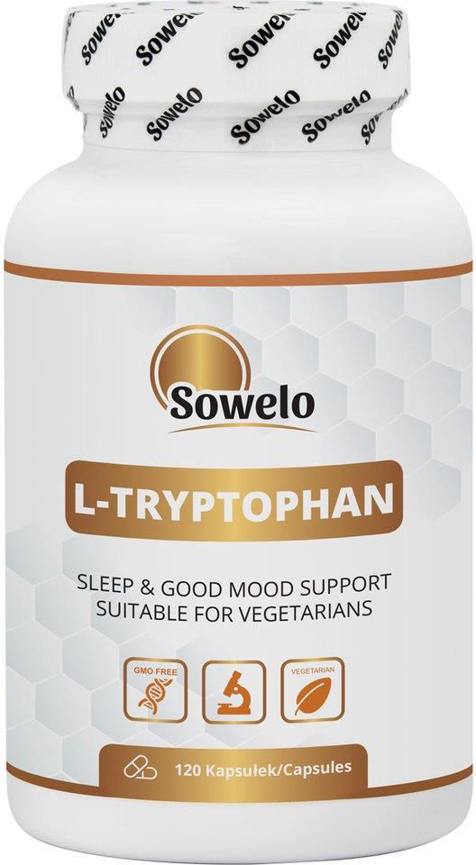 SOWELO / L-TRYPTOFAN 120 KAPS - Opinie i ceny na Ceneo.pl