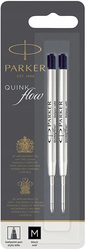 Parker Wkłady Do Długopisu Quink Czarne M 2szt. - Ceny i opinie - Ceneo.pl