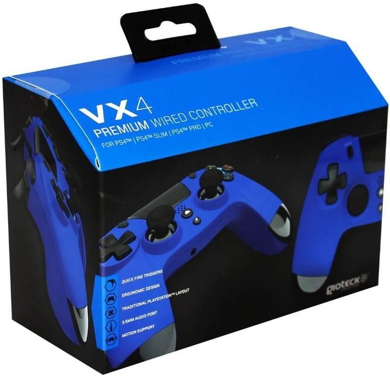 Gamepad Gioteck VX4 S Pro Wired Controller PS4 PC (VX4PS4-42-MU ...