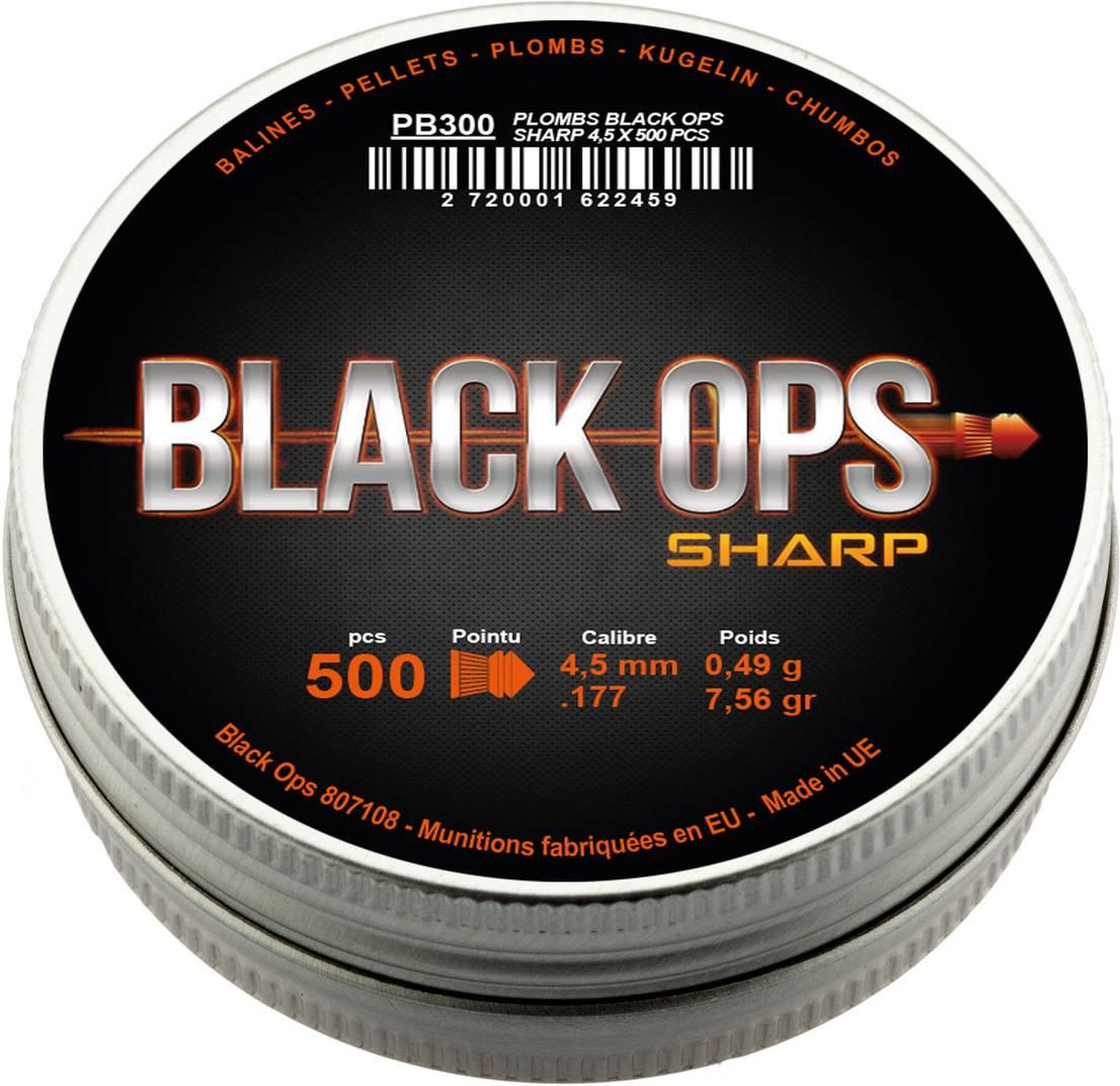 Black Ops Śrut diabolo SHARP pointed 4,5 mm 500 szt - Ceny i opinie ...