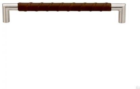 Beslag design Uchwyt meblowy podłużny Norma 12 192 Brązowa Skóra Stal nierdzewna 343906 - Opinie ...