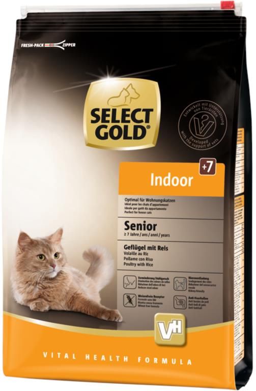 Karma Select Gold Senior Indoor Drób Z Ryżem 3Kg - Ceny i opinie - Ceneo.pl