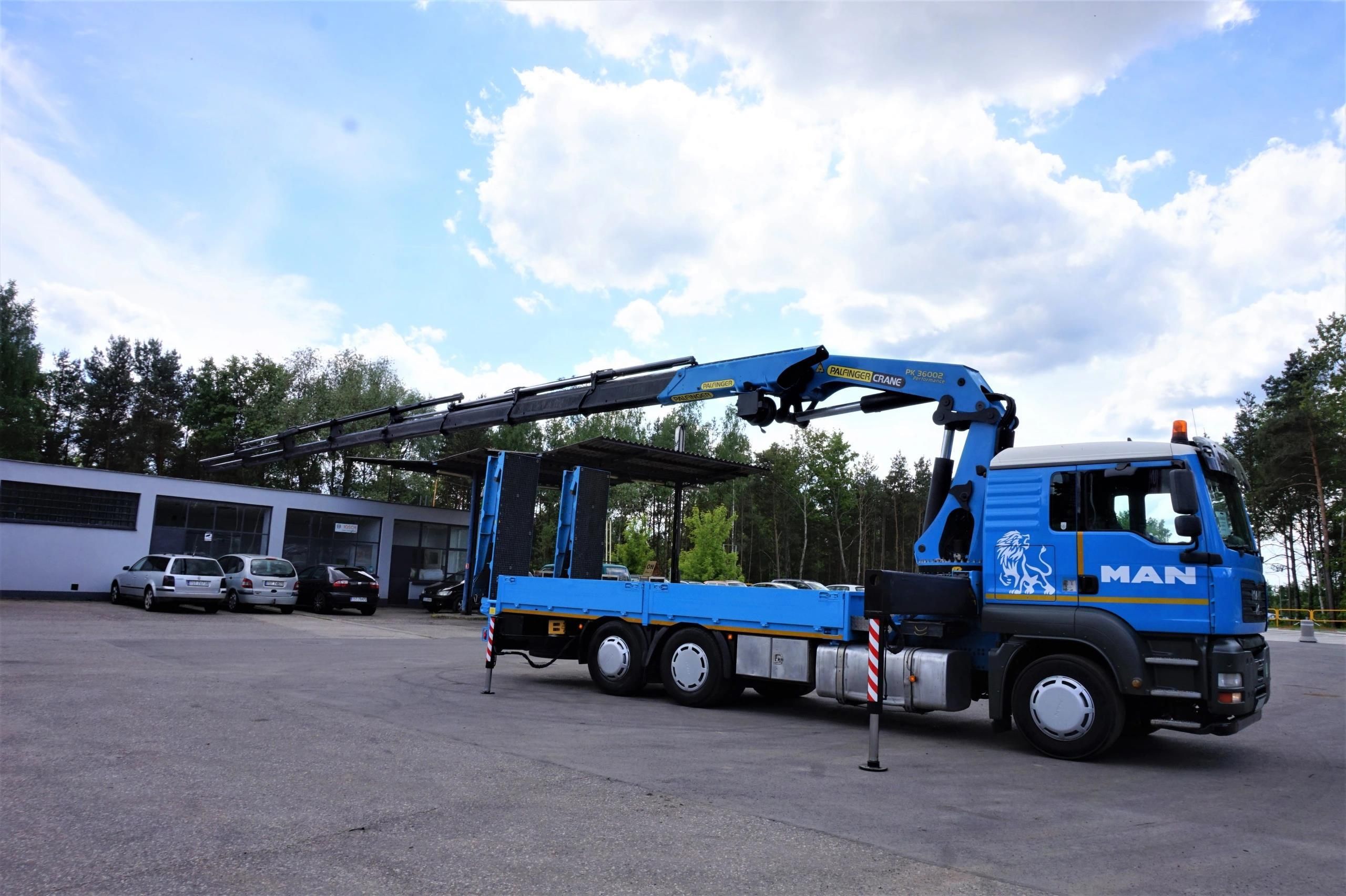 MAN TGA 26.430 6x4x4 PALFINGER PK 36002 HYDRODRIVE - Opinie i ceny na ...