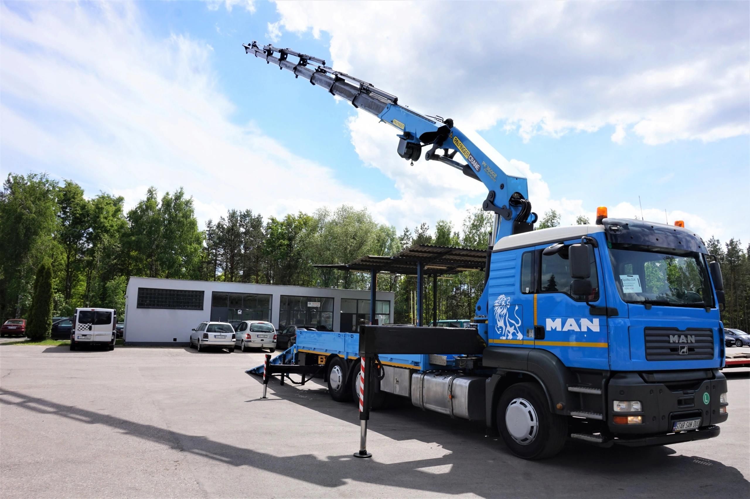 MAN TGA 26.430 6x4x4 PALFINGER PK 36002 HYDRODRIVE - Opinie i ceny na ...