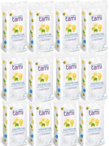 Tami My Baby Płatki Kosmetyczne Dla Dzieci I Niemowląt 12X60Szt. - Ceny ...