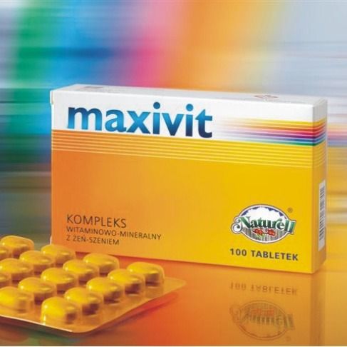 Naturell Maxivit 100 Tab - Opinie i ceny na Ceneo.pl