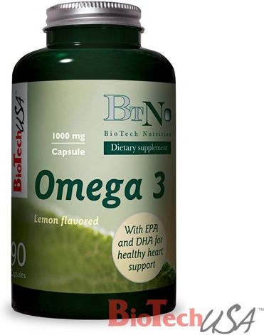 BioTech USA Omega 3 60 kaps. - Opinie i ceny na Ceneo.pl