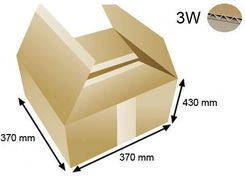 Pudełko kartonowe 370x370x430 - Klapowe Fefco 201 - Ceny i opinie ...