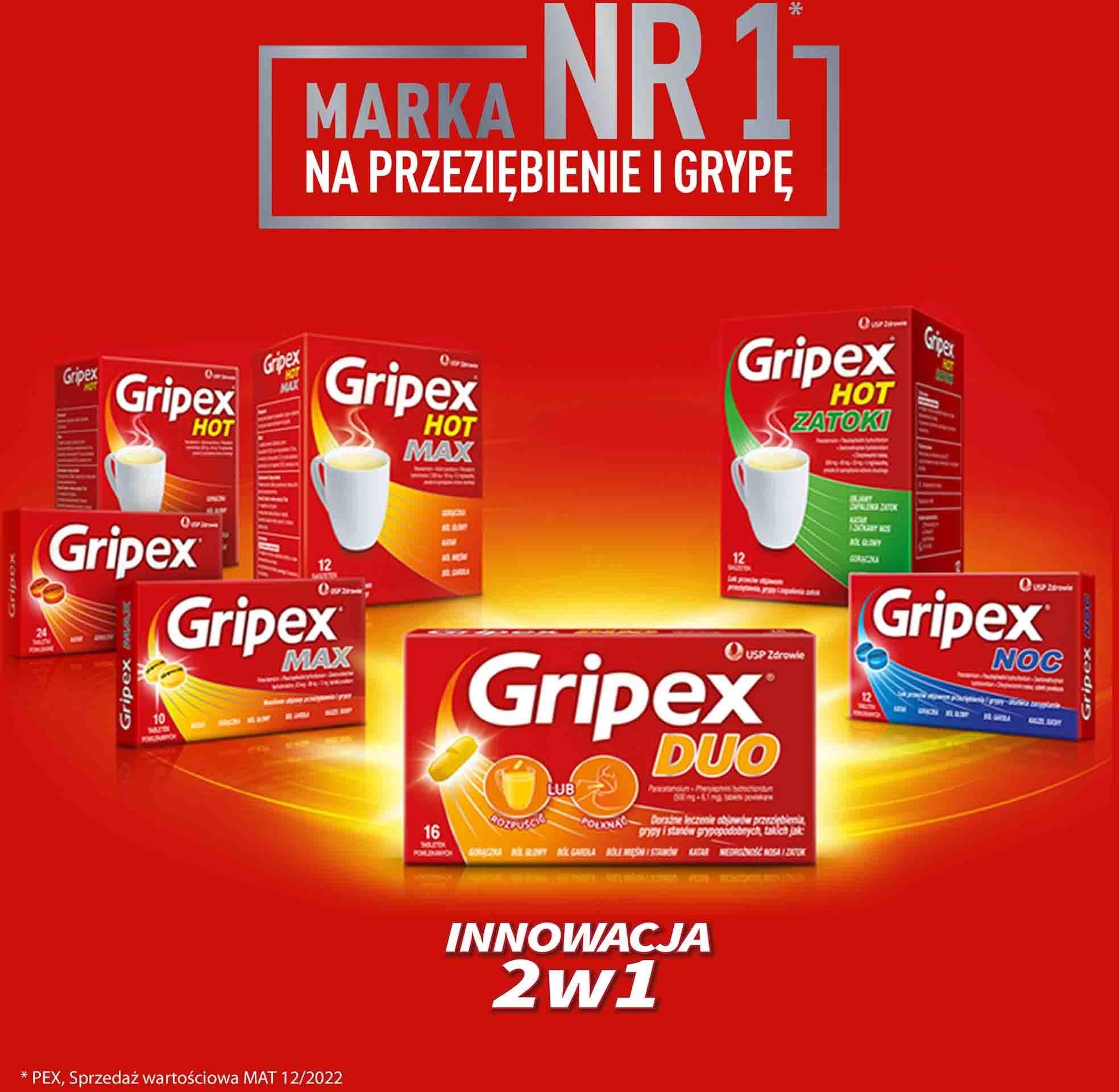 Gripex Duo 16 tabl. - Opinie i ceny na Ceneo.pl