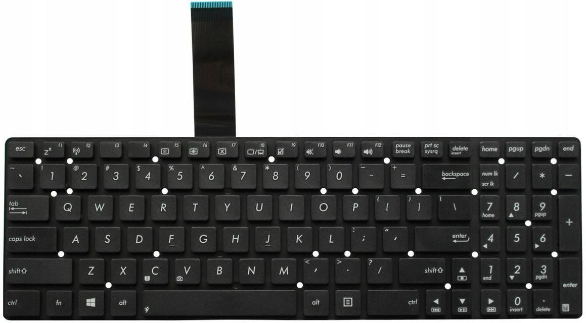 Podzespoły do laptopa MAX4POWER KLAWIATURA DO ASUS R500V K55VD K55 ...