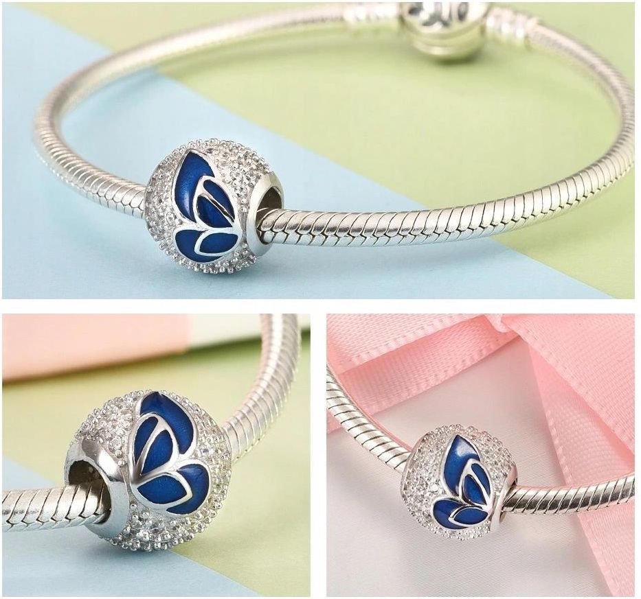 KORALIK CHARMS MOTYL PAVE DO PANDORA S925 - Ceny i opinie - Ceneo.pl